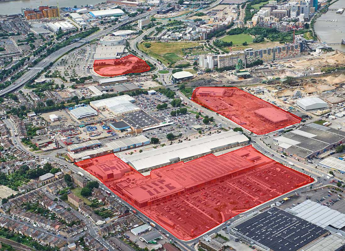 Greenwich Shopping Park, London - RGP Architects - Manchester - London